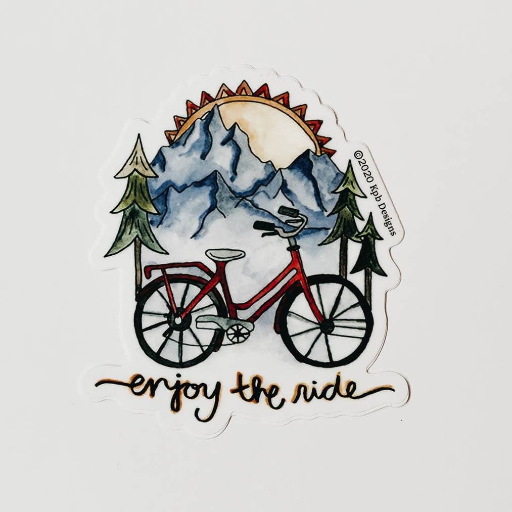 Bike Ride Sticker | River Garden Studio